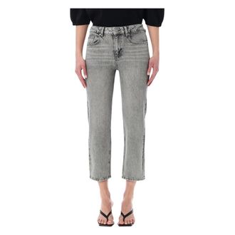 Frankie Shop Cig Gerades Jeans - - Jeans - Damen - Grau - S