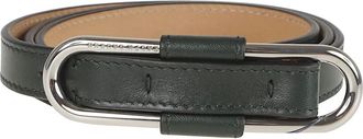 Ralph Lauren Femme, Accessoires, Noir, Taille: 36 FR Soft Lux Cow Leather Belt