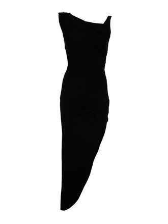 Elisabetta Franchi Robe Au Genou - Noir