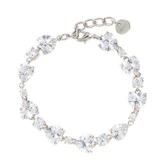 Self Portrait Crystal Droplet Armband - - Accessories - Damen - Grau - ONE SIZE