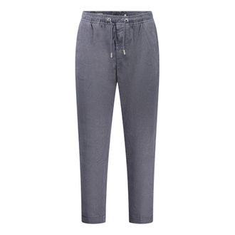 Guess Axel Fleece Chino Pants - - Trousers - Herren - Blau - W30 L28