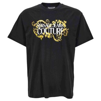 Versace Jeans Couture T-Shirts und Polos - - Tops - Herren - Schwarzk - S
