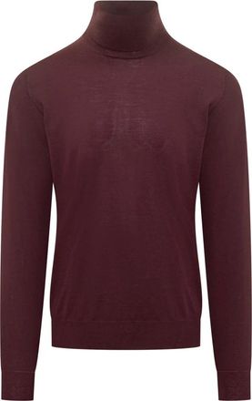 FILIPPO DE LAURENTIIS Homme, Pulls, Violet, Taille: M Pull Col Roul&eacute;