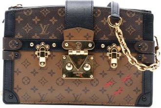 Louis Vuitton Sac bandouli&egrave;re en tissu vintage Pre-owned - Femme - Pre-owned - Brun - Taille: ONE Size