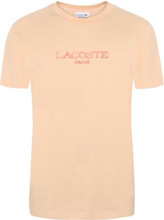 Lacoste Softes T-Shirt aus Baumwolle mit Label-Schriftzug in