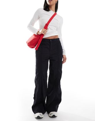 Levi's Pantalon parachute coupe baggy - Noir