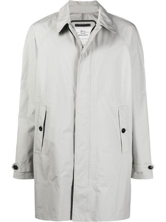 Woolrich manteau &agrave; coupe oversize - Gris