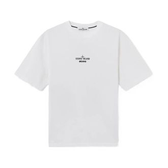 Stone Island Herren, Oberteile, Wei&szlig;, XLGr&ouml;&szlig;e