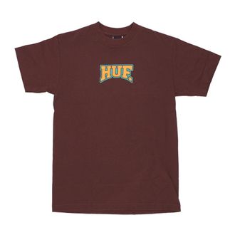 HUF Aubergine Home Team Tee Kurzarm - - Tops - Herren - Lila - XL
