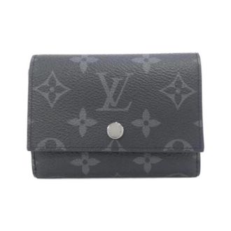 Louis Vuitton Pre-owned Monogram Eclipse Tri-fold Wallet - - Pre-owned - Damen - Schwarzk - ONE SIZE