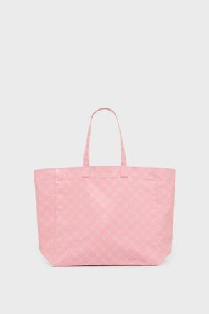 Gerard Darel Sac en toile monogramm&eacute;e - LOLA - Fraise/Vanille