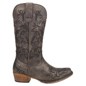 Roper Damen Riley Westernstiefel, Schwarz, 38.5 EU