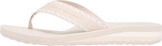 Tommy Hilfiger Damen Hilfiger Webbing Beach Sandal Fw0Fw09038 Zehentrenner, Khaki (Classic Stone), 39 EU