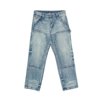 KidSuper Studios Jean Large - Homme - Jeans - Bleu - Taille: M