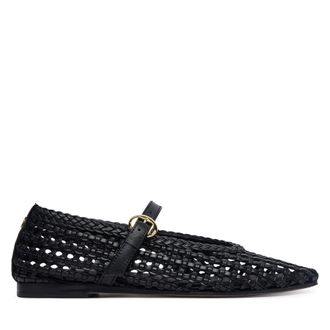 Tommy Hilfiger Ballerinas Tommy Hilfiger Mary Jane Ballerinas FW0FW09244 Schwarz
