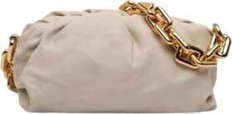 Bottega Veneta Pre-owned Chain Pouch - Femme - Pre-owned - Beige - Taille: ONE Size