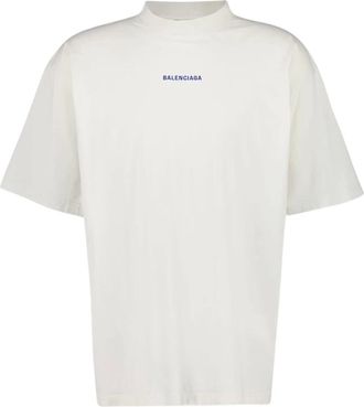 Balenciaga Herren, Oberteile, Wei&szlig;, XLGr&ouml;&szlig;e