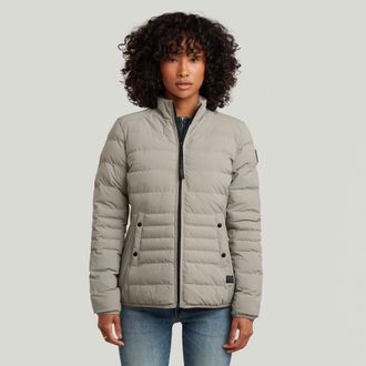 G-Star Foundation Padded Short Jacke - Beige - Damen