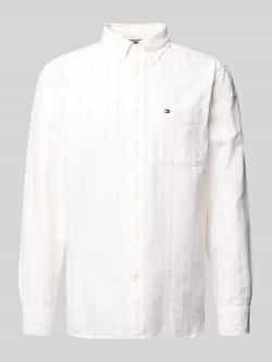 Tommy Hilfiger Regular Fit Freizeithemd aus reiner Baumwolle