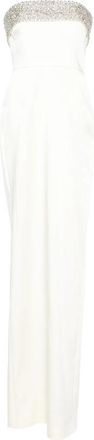 New Arrivals Rhea Crystal-embellished Strapless Maxi Dress