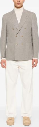 Eleventy Womens Double-Breasted Blazer Aw25 M