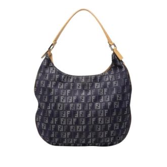 Fendi Pre-owned Denim Hobo Bag - - Pre-owned - Damen - Blau - ONE SIZE