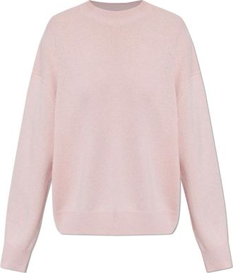 Anine Bing Femme, Pulls, Rose, Taille: 42 FR Lee Crew Sweater