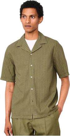 Officine G&eacute;n&eacute;rale Homme, Chemises, Vert, Taille: XL Eren Shirt