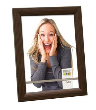Deknudt Frames S54SH2-10.0X15.0 Bilderrahmen, dunkle Kiefer 19 x 14,7 x 1,5 cm