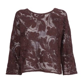 KANGRA Damen, Strickwaren, Braun, SGr&ouml;&szlig;e