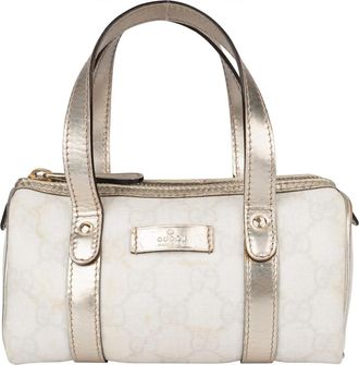 Gucci Crossbody Bags - Gucci GG Monogram Micro Bowling Handbag - Gr. unisize - in Bunt - f&uuml;r Damen