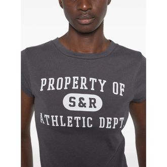 Sporty & Rich Carbo T-Shirt - Gray