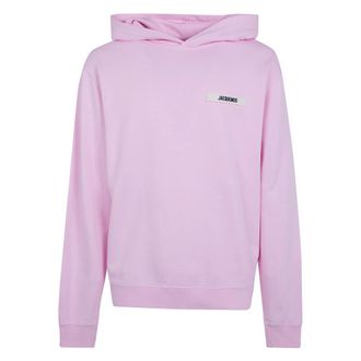 Jacquemus Homme, Sweatshirts et sweats &agrave; capuche, Rose, Taille: XL SweaT-shirts &agrave; capuche