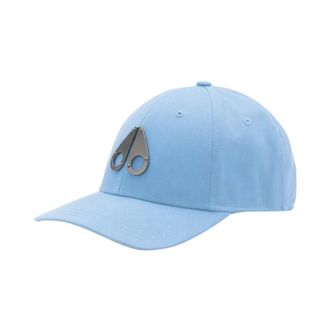 Moose Knuckles Homme, Accessoires, Bleu, Taille: ONE Size Logo Icon Cap