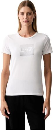 Emporio Armani Emporio Armani Ea7, Damen, Oberteile, Wei&szlig;, MGr&ouml;&szlig;e