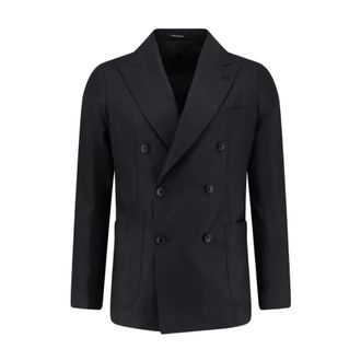 Tagliatore Montecarlo Blazer - - Jackets - Herren - Blau - L