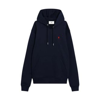 Ami Blaue Pullover Crewneck Felpa - - Sweatshirts & Hoodies - Herren - Blau - L