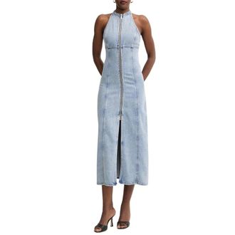 A|X Armani Exchange Damen, Kleider, Blau, XSGr&ouml;&szlig;e