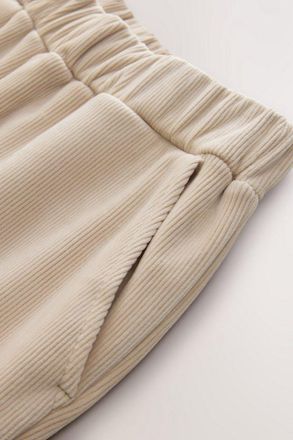 Next Jogginghose Weiche Cordhose mit weitem Bein (1-tlg)