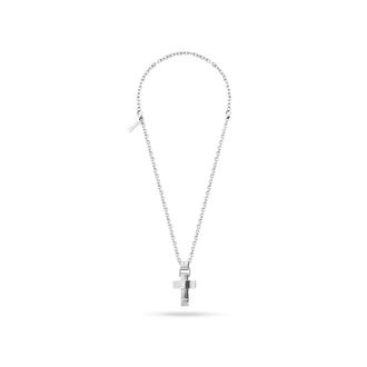 Police Police Herren Halskette Kreuzanh&auml;nger Metall Grau 500mm Gear Peagn2211512 - - Accessories - Herren - Grau - ONE SIZE