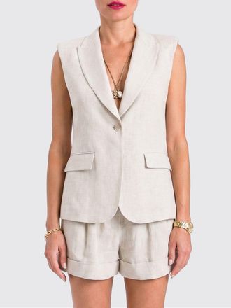 Twinset Gilet en m&eacute;lange de lin