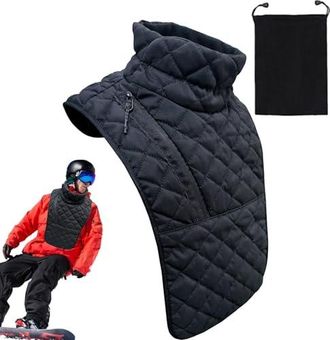 Generic Cache-cou de moto - Collier de poitrine de cyclisme, cache-cou | Cache-cou coupe-vent et imperméable, cache-cou dhiver, cache-cou doux et doux pour la