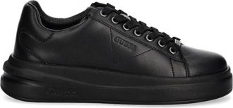 Guess Co Sneakers mit Logo-Pr&auml;gung - Schwarz