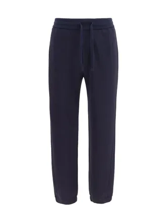 Loro Piana Mens Trousers Neem Navy Blue Cotton