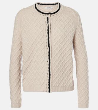 Max Mara Cardigan Baviera en laine et cachemire
