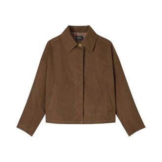 A.P.C. A.p.c. - Veste Becca - Femme - Vestes - Vert - Taille: 36 FR