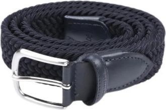 Brooksfield Homme, Accessoires, Bleu, Taille: 90 CM Cintura Belt