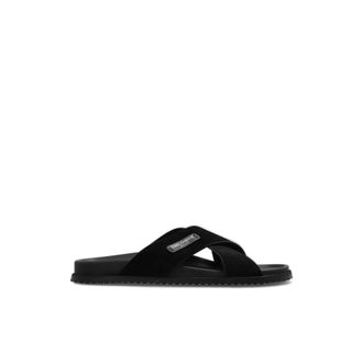 Dolce & Gabbana Homme, Chaussures, Noir, Taille: 41 1/2 EU Sandales