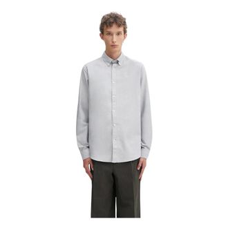 Barbour Oxtown Tailored Shirt - Homme - Chemises - Gris - Taille: XL