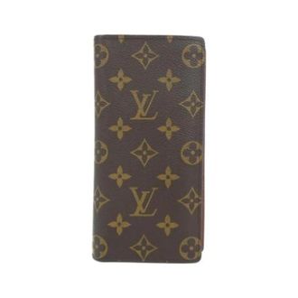 Louis Vuitton unisex, Pre-owned, Brun, Taille: ONE Size Portefeuille en toile Pre-owned